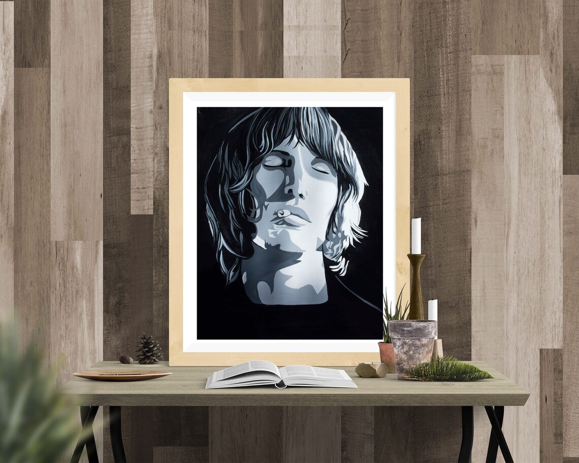 Roger Waters of Pink Floyd Pop Portrait Art Print Poster of - Etsy