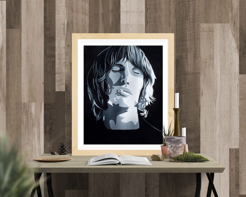 Roger Waters of Pink Floyd Pop Portrait Art Print Poster of - Etsy