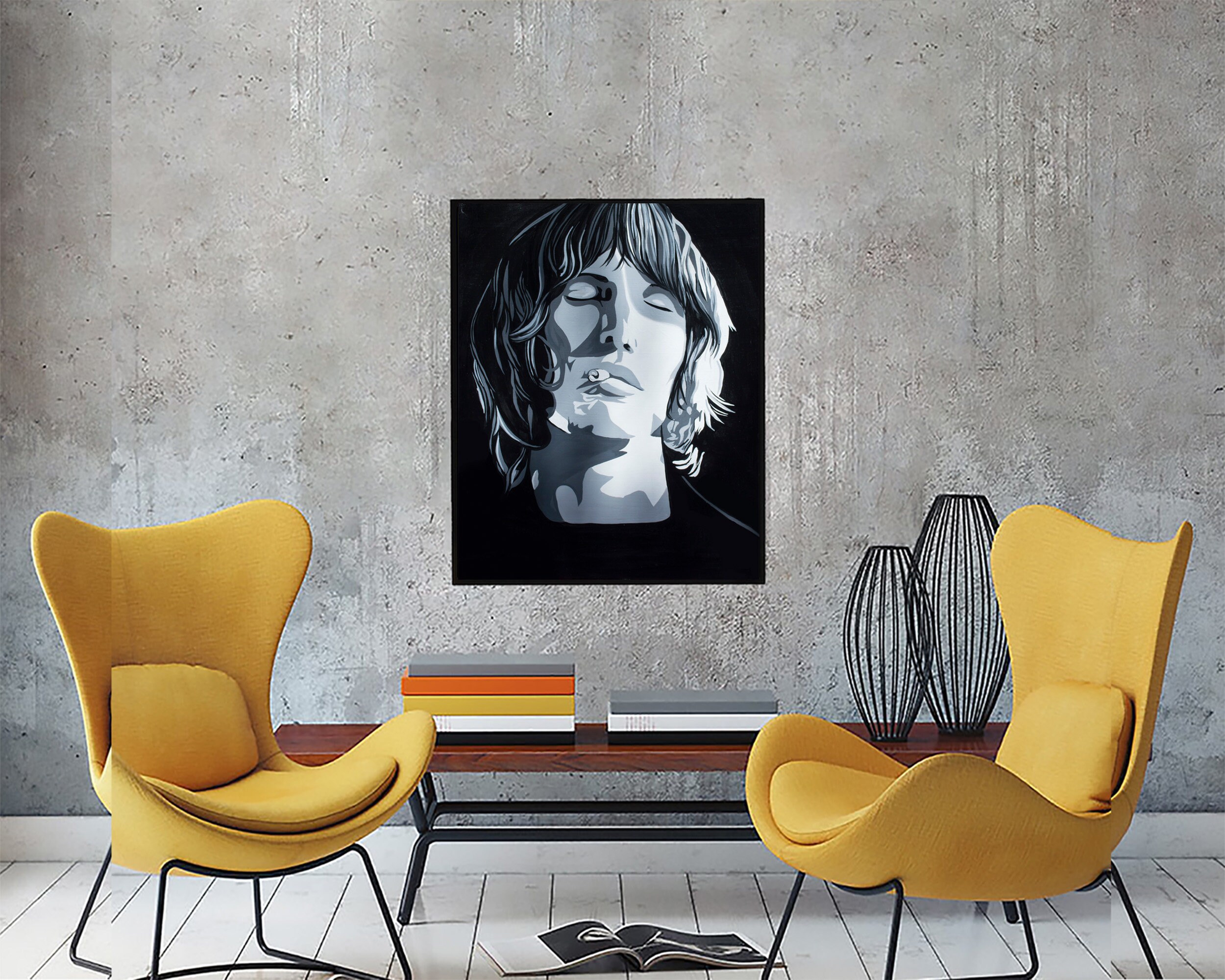 Roger Waters of Pink Floyd Pop Portrait Art Print Poster of - Etsy