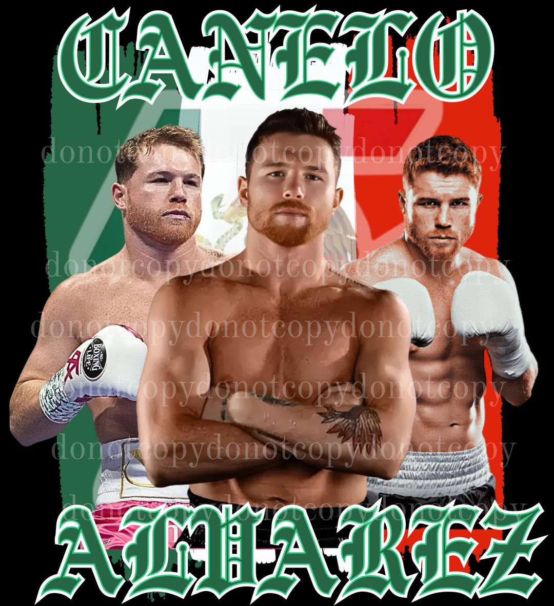 Canelo Alvarez PNG for DTF Printing Digital Download - Etsy