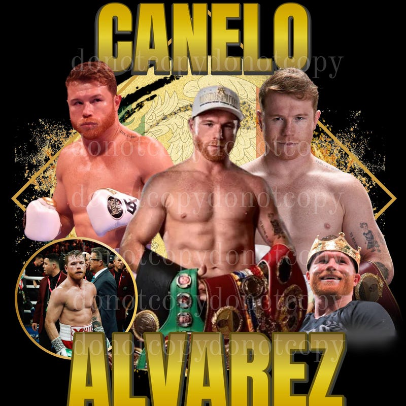 Canelo Alvarez - Etsy