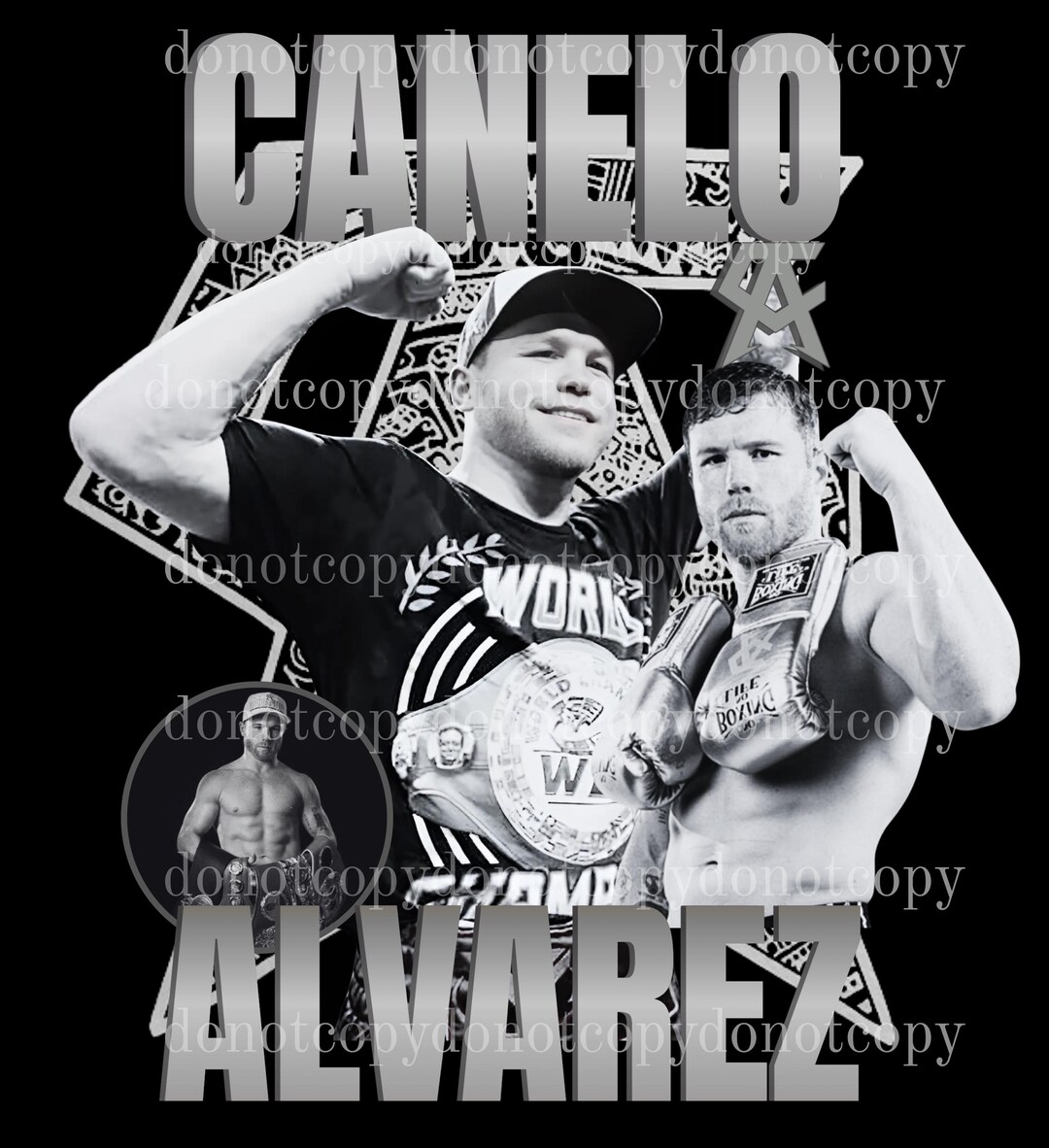 Canelo Alvarez PNG for DTF Printing Digital Download - Etsy