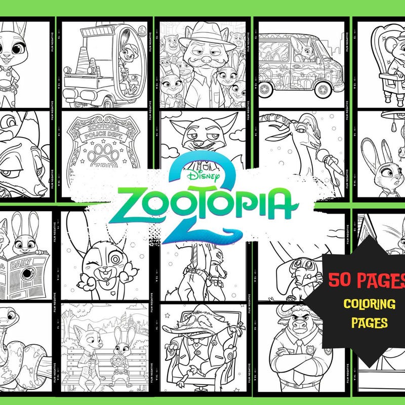 Cute Zootopia 2 - Etsy