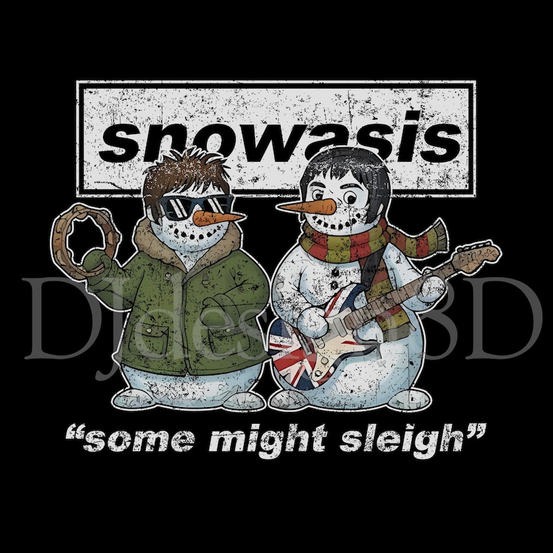 Oasis Christmas Jumper - Etsy UK