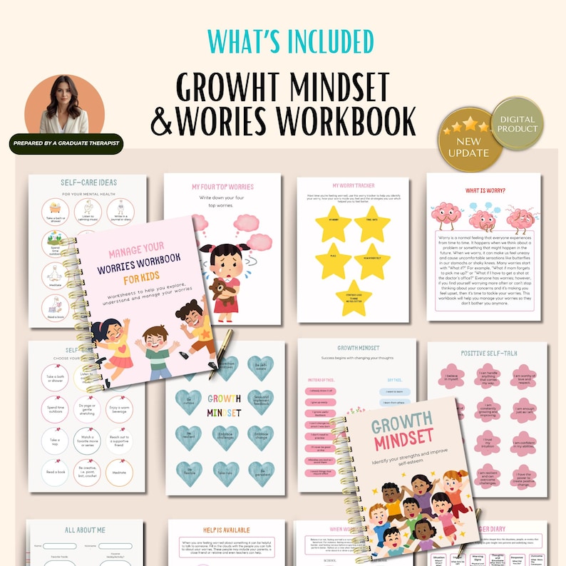 Kids Skills in Life Essential Worksheet Bundle, Therapy Worksheets ...