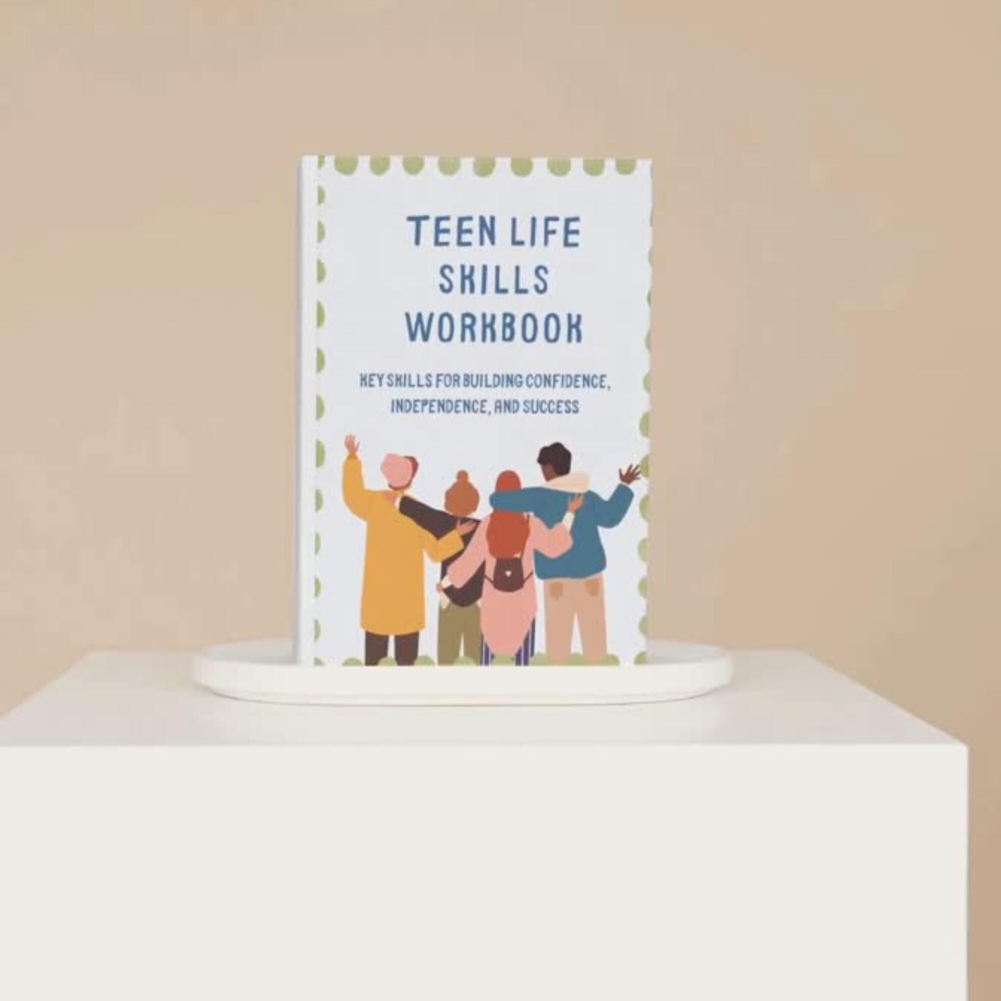 Teen Therapy Workbook - 76 Pages of Effective Coping Strategies ...