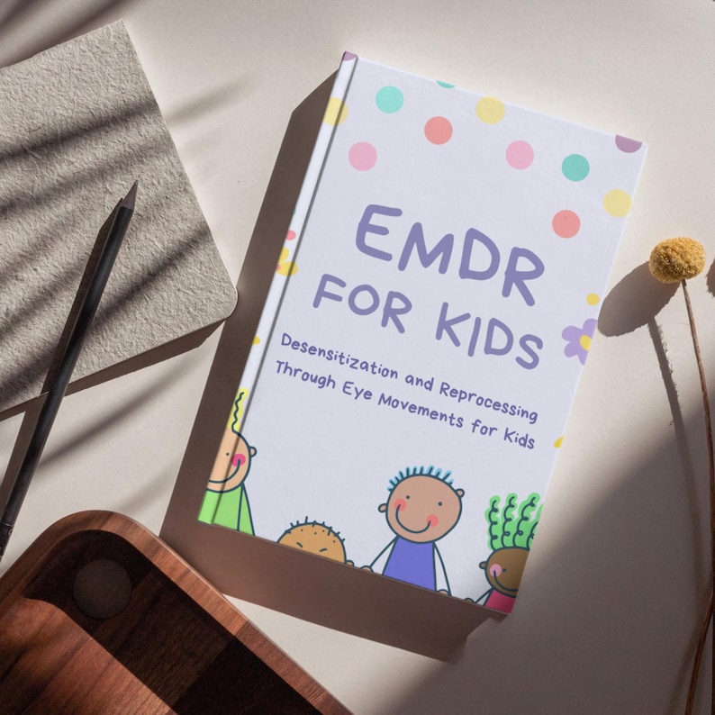 EMDR Therapy Workbook for Kids | Printable Therapy Activities PDF & PNG ...