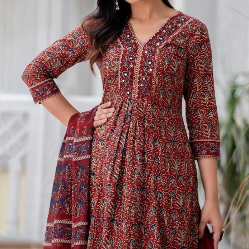 Indian Kurti Dress - Etsy UK