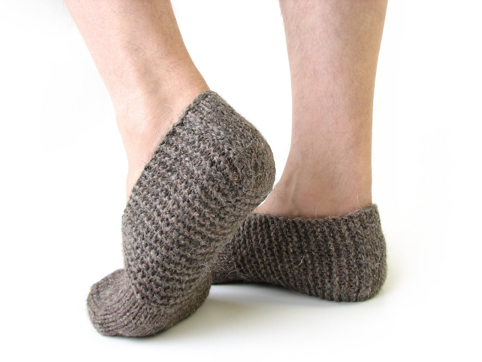 100% Natural Woolen Ankle Socks, Warm Home Slipper, Practical Christmas ...