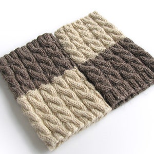 Reversible Cable Hand Knitted Boot Cuffs Toppers Covers - Etsy