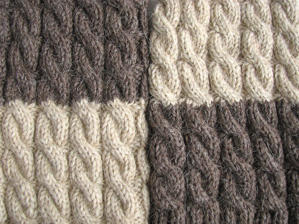 Reversible Cable Hand Knitted Boot Cuffs Toppers Covers - Etsy