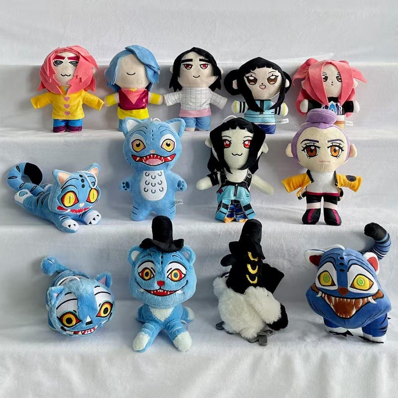 Huntrix Kpop Demon Hunters Stuffed Animal - Etsy Canada