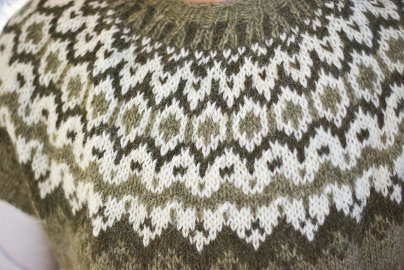 Veturlidi - Pattern for Short-sleeved Icelandic Lopi Sweater ...