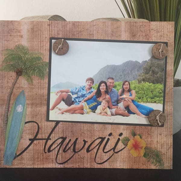 Hawaiian Picture Frame - Etsy