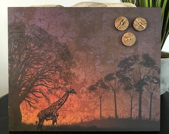 Safari picture frame | Etsy