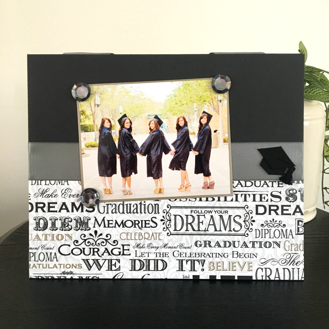 Success Graduation - Magnetic Picture Frame Handmade Gift Present Home ...