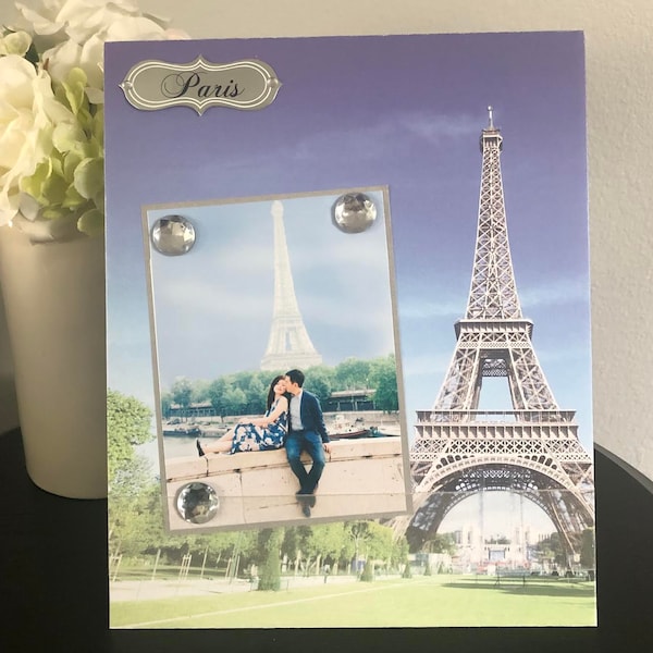 Paris Eiffel Tower Picture Frame - Etsy