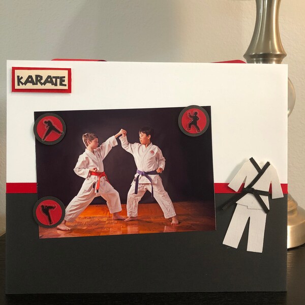Karate Picture Frame - Etsy