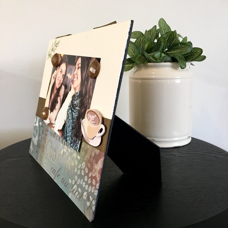 Espresso Yourself Magnetic Picture Frame Handmade Gift - Etsy