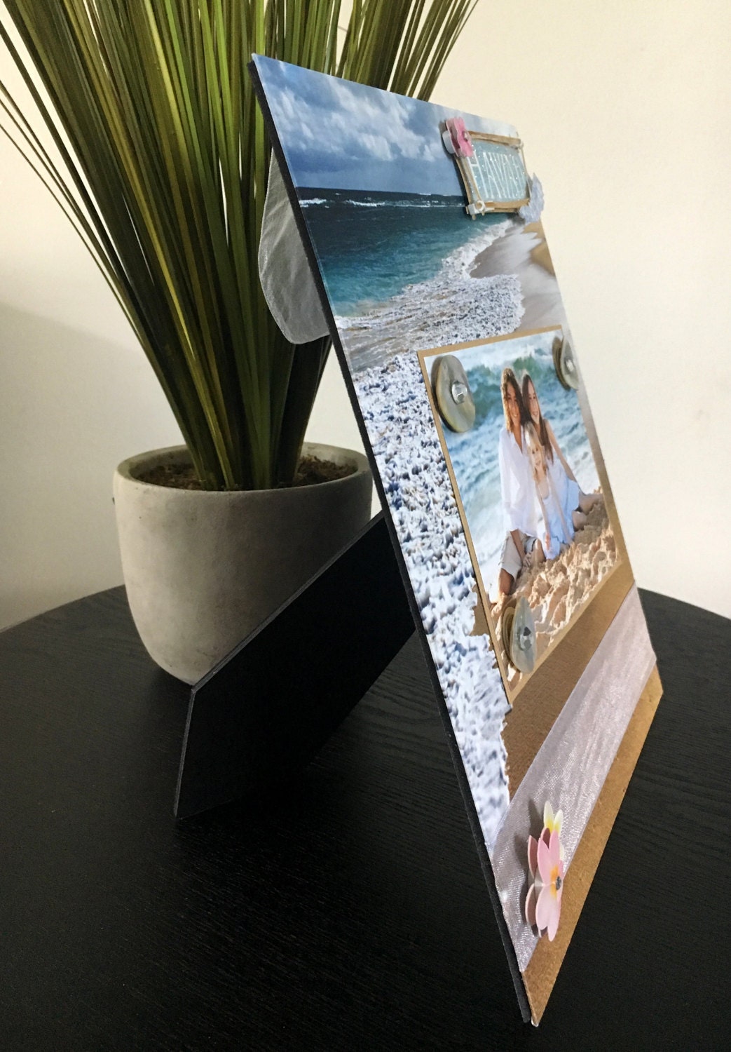 Hawaii Beach Tropical Magnetic Picture Frame Handmade Gift Present Home ...