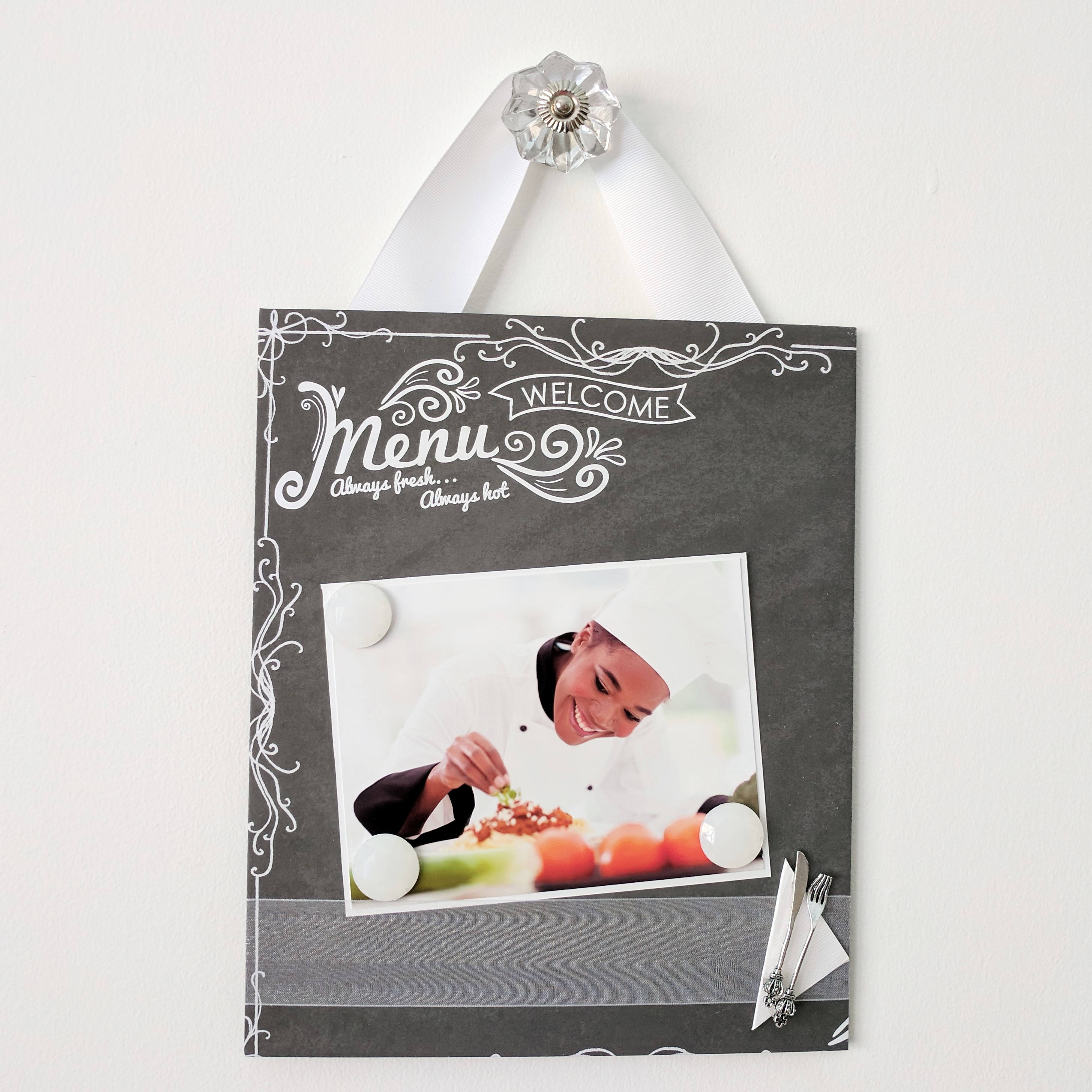 Menu Always Fresh Always Hot Chef Baker Recipe Board Magnetic - Etsy