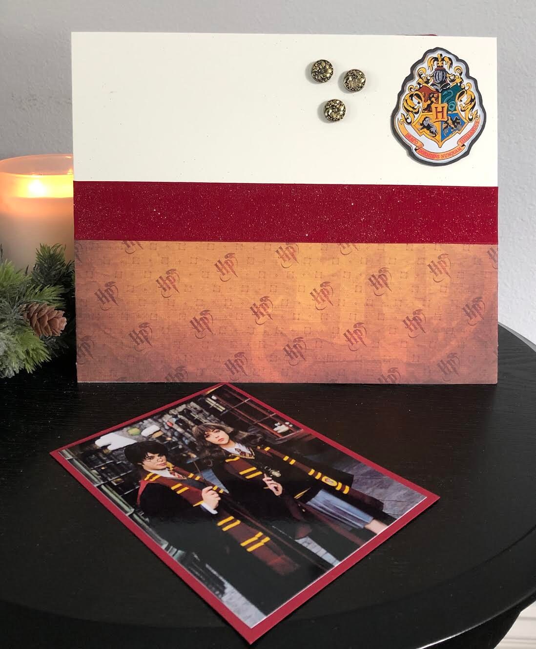 Magical Harry Potter Red and Gold Handmade Gift Home Decor Magnetic ...
