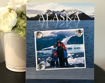 Alaska Cruise Picture Frame Custom Text - Etsy
