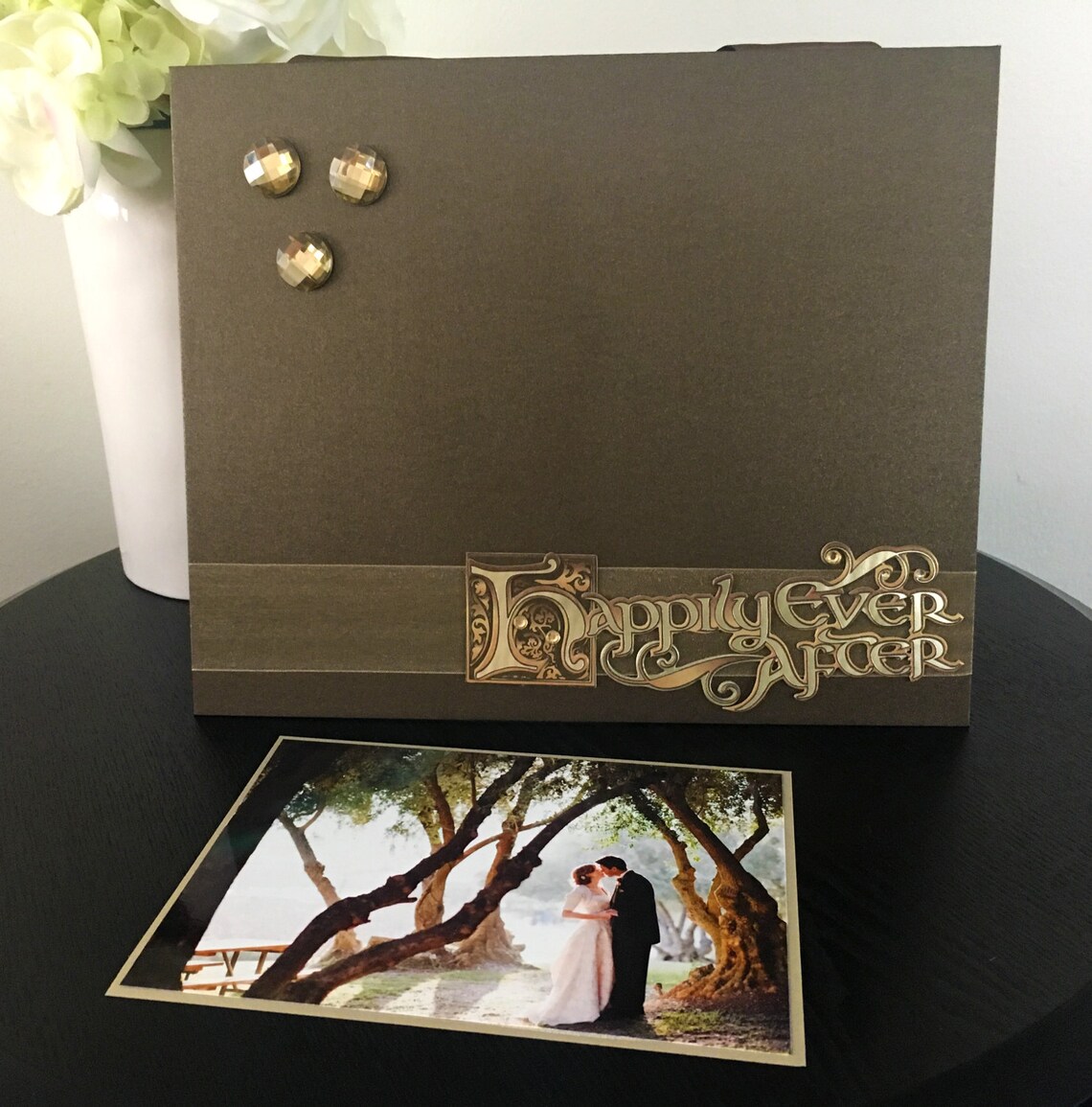 Happily Ever After Wedding Engagement Rustic Engagement Bridal - Etsy