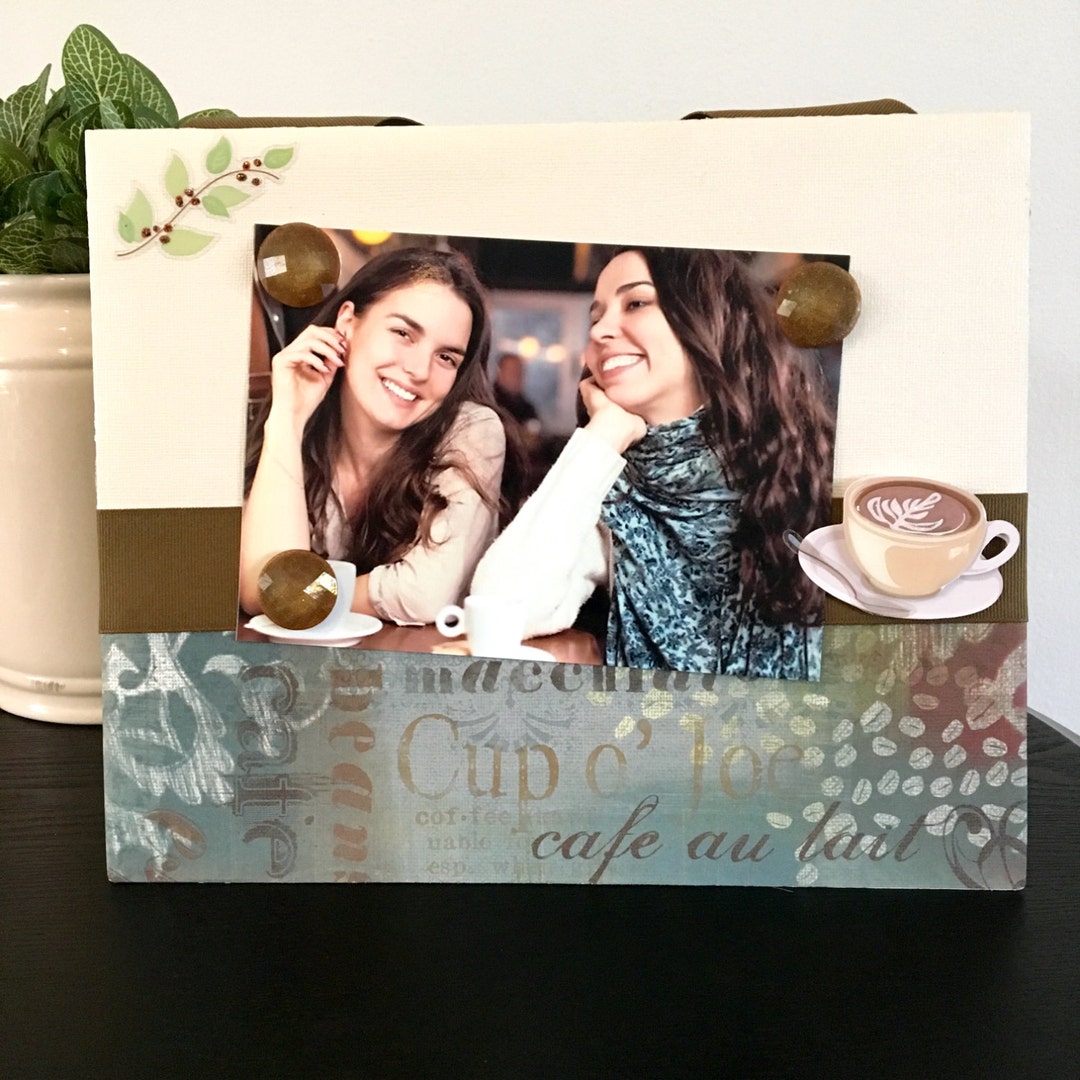 Espresso Yourself - Magnetic Picture Frame Handmade Gift Present Home ...