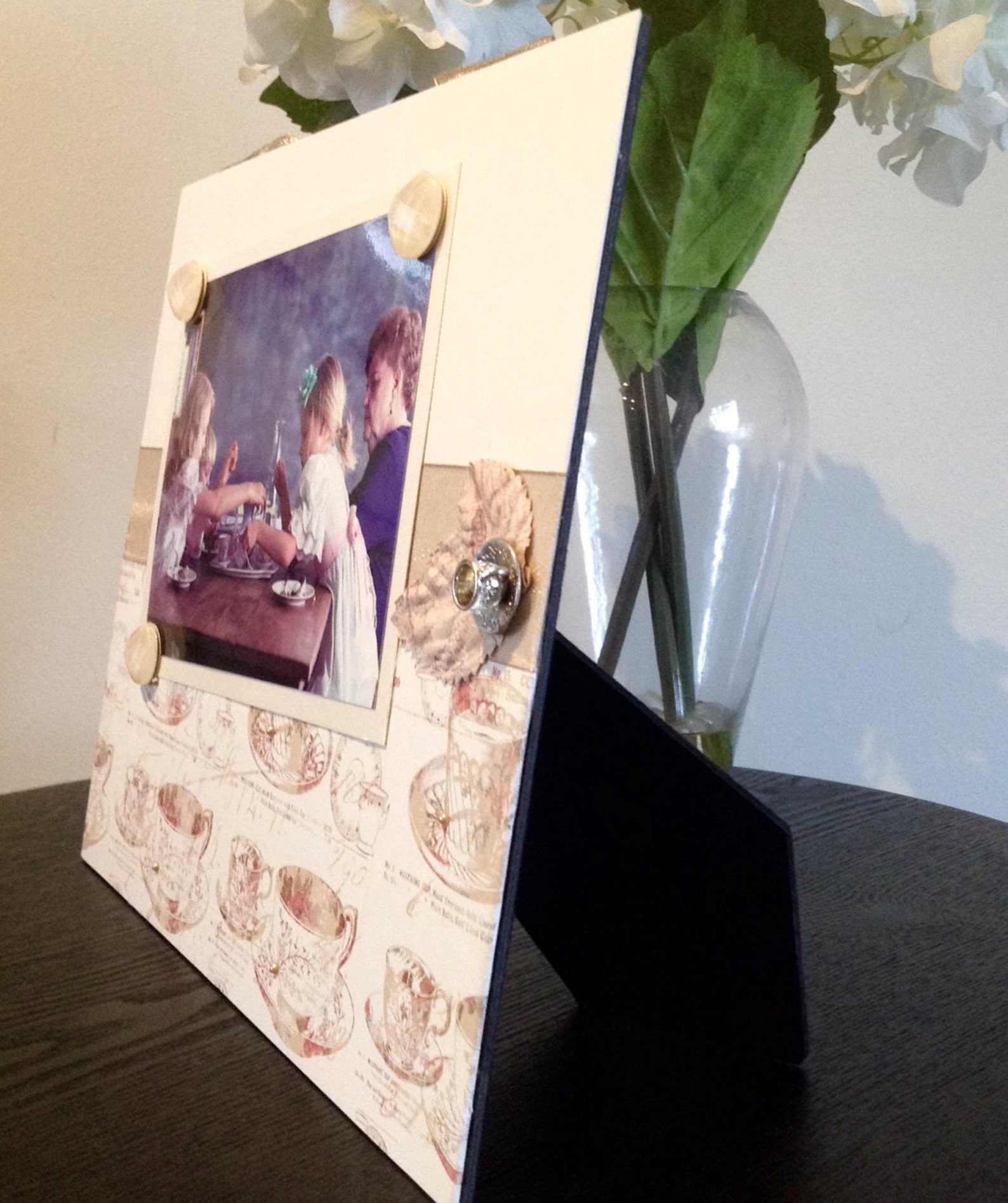 High Tea Party English Tea Gift Home Decor Handmade Magnetic Picture ...