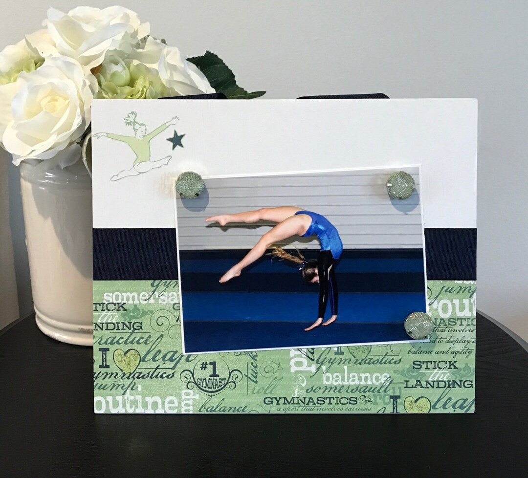 Stick the Landing Gymnastics V2 Magnetic Picture Frame - Etsy