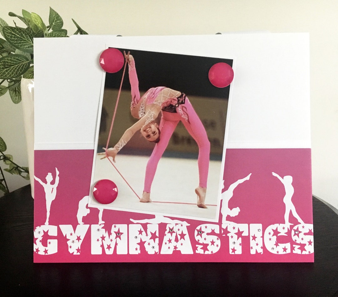 Gymnastics Star Magnetic Picture Frame Handmade Gift Present - Etsy