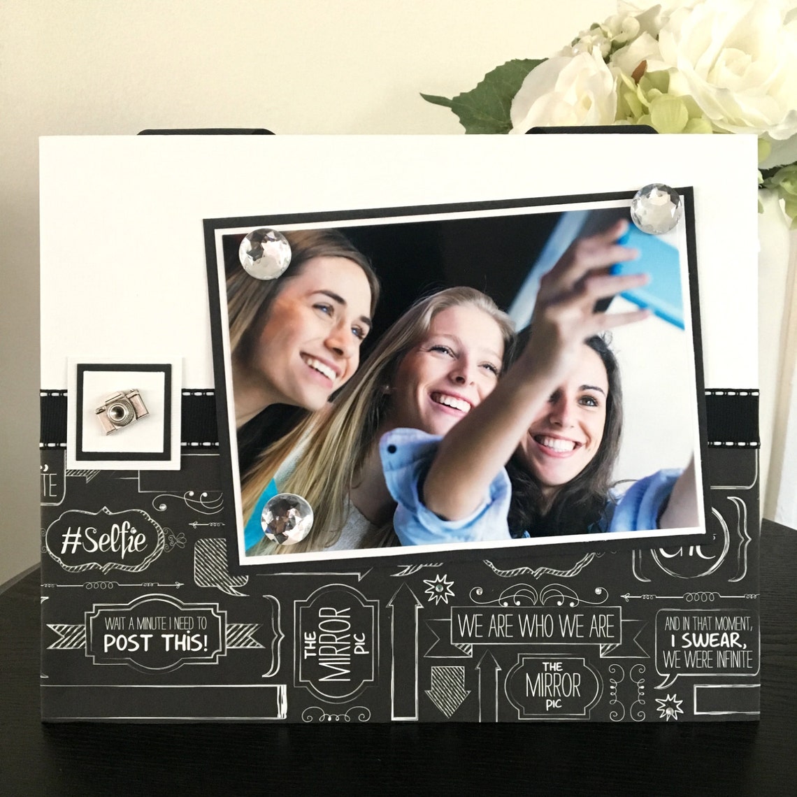 Post This Selfie Bffs Girlfriends Dorm Room Teens Magnetic Picture ...