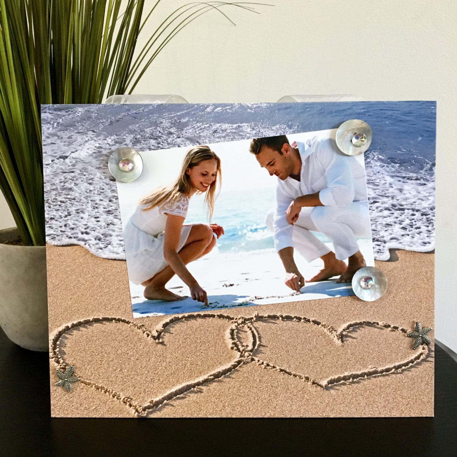 Two Hearts In Sand