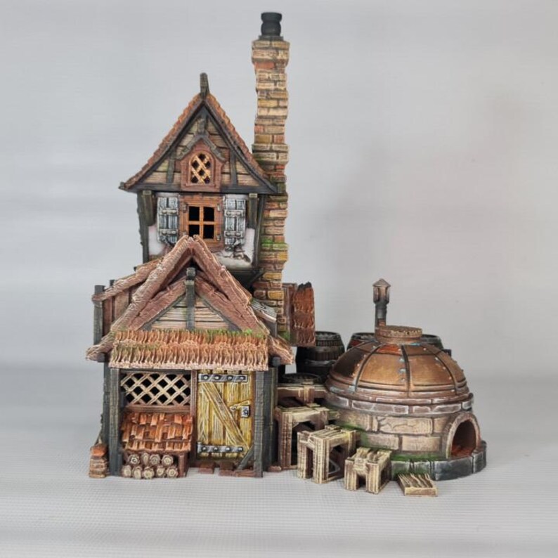 Blackthorn Distillery - Medieval Town Set 10 - Etsy
