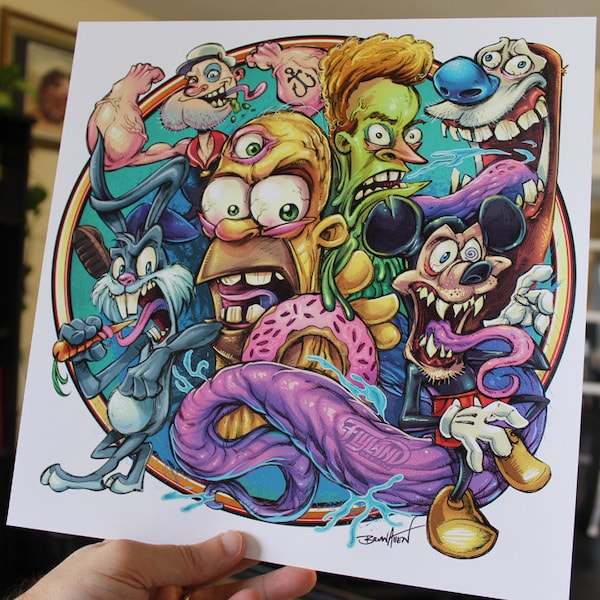Cartoon Parody - Etsy