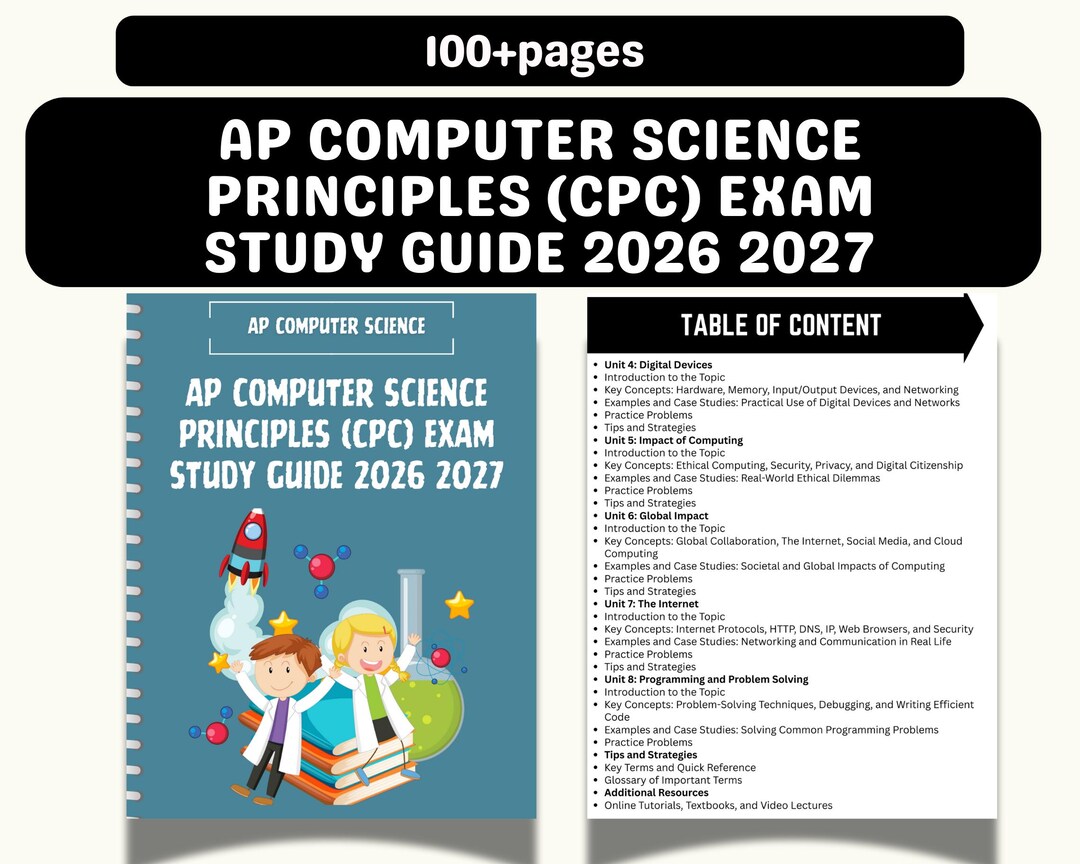 AP Computer Science Principles Study Guide – Practice Exam Prep (2026 ...