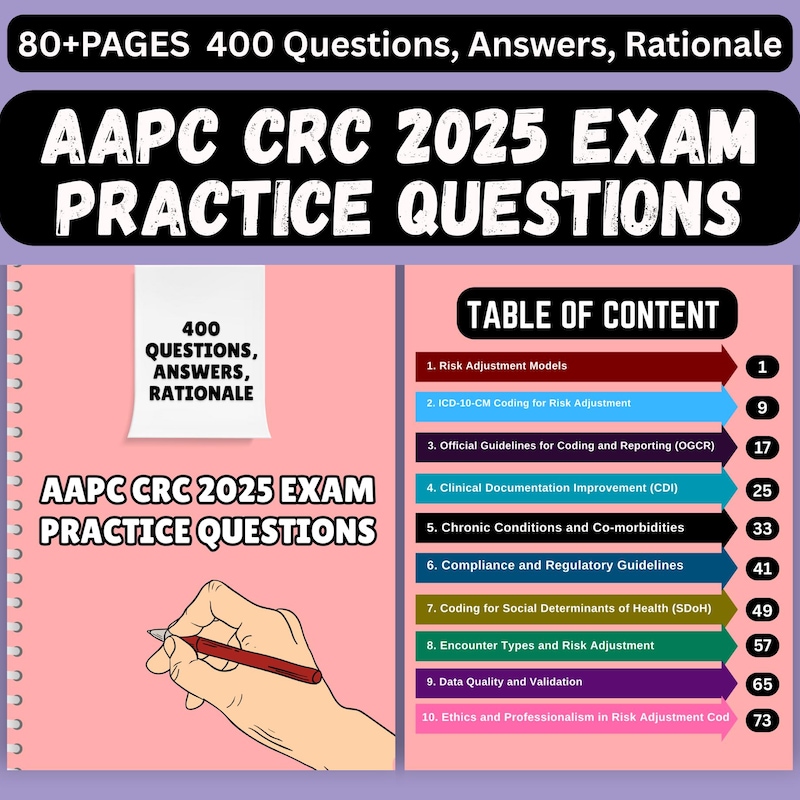 Aapc Exam Practice Test - Etsy