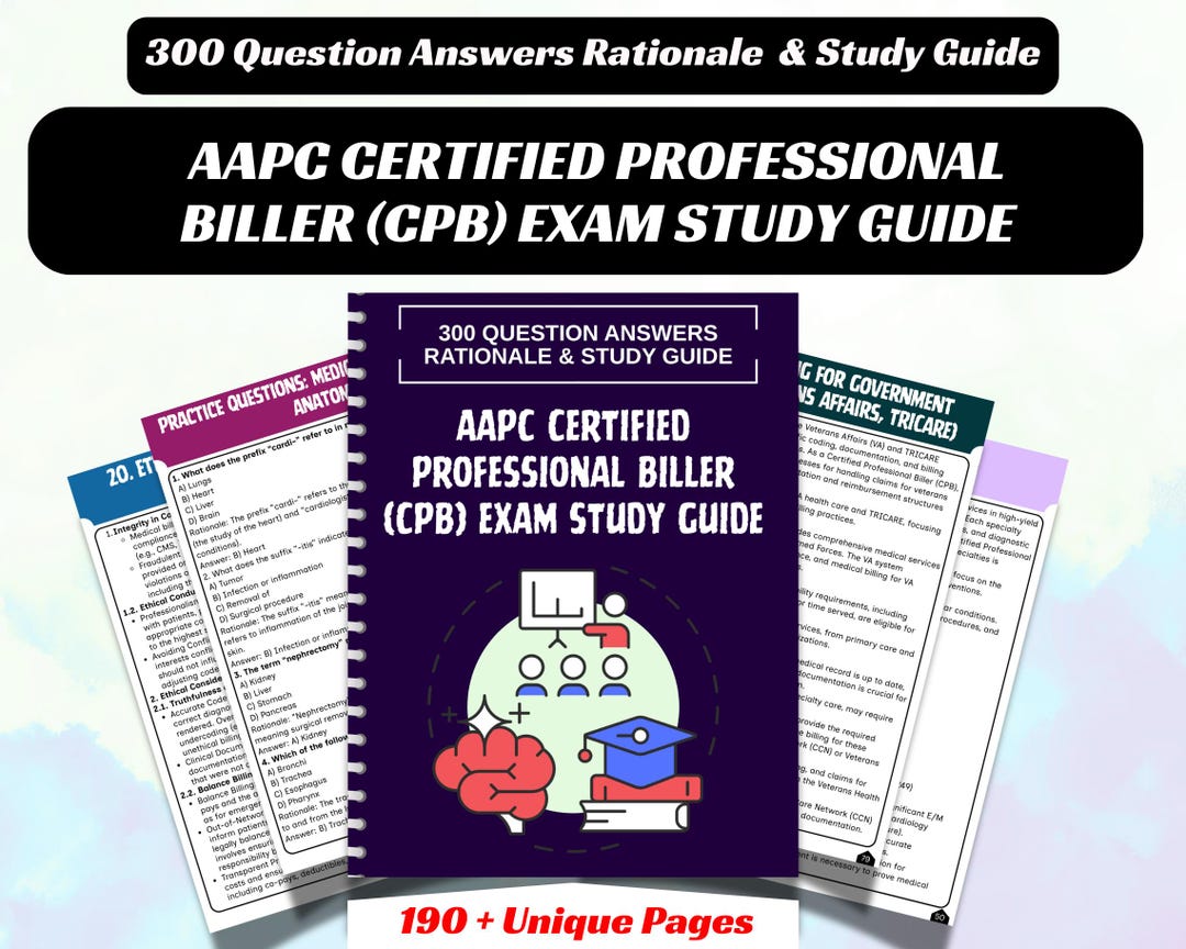AAPC Certified Professional Biller (CPB) Exam Test Prep: Study Guide ...