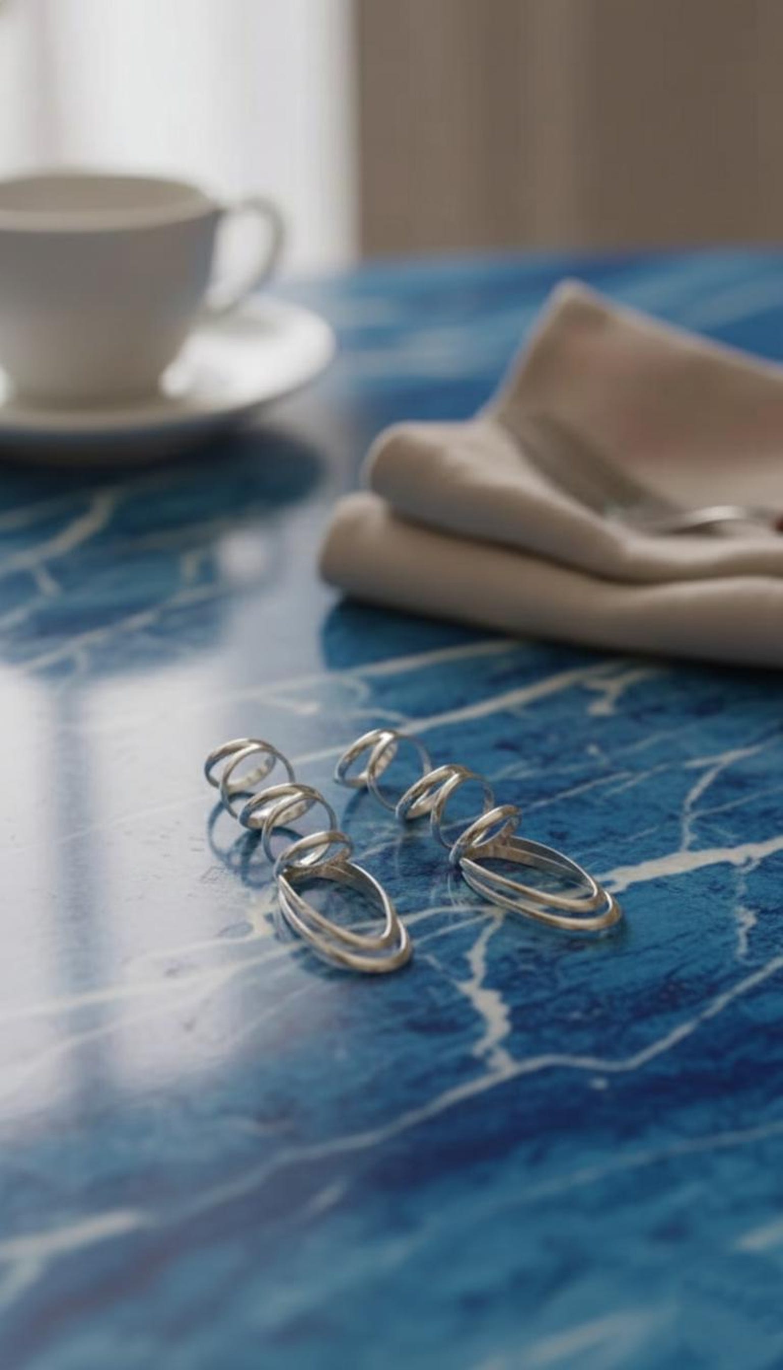 Adjustable Silver Finger Splint Ring, Futuristic Coil Design - Etsy