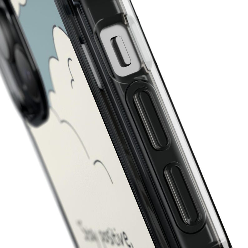 Snoopy "stay Positive" Tough Magsafe Phone Case, Cute Cartoon Dog ...