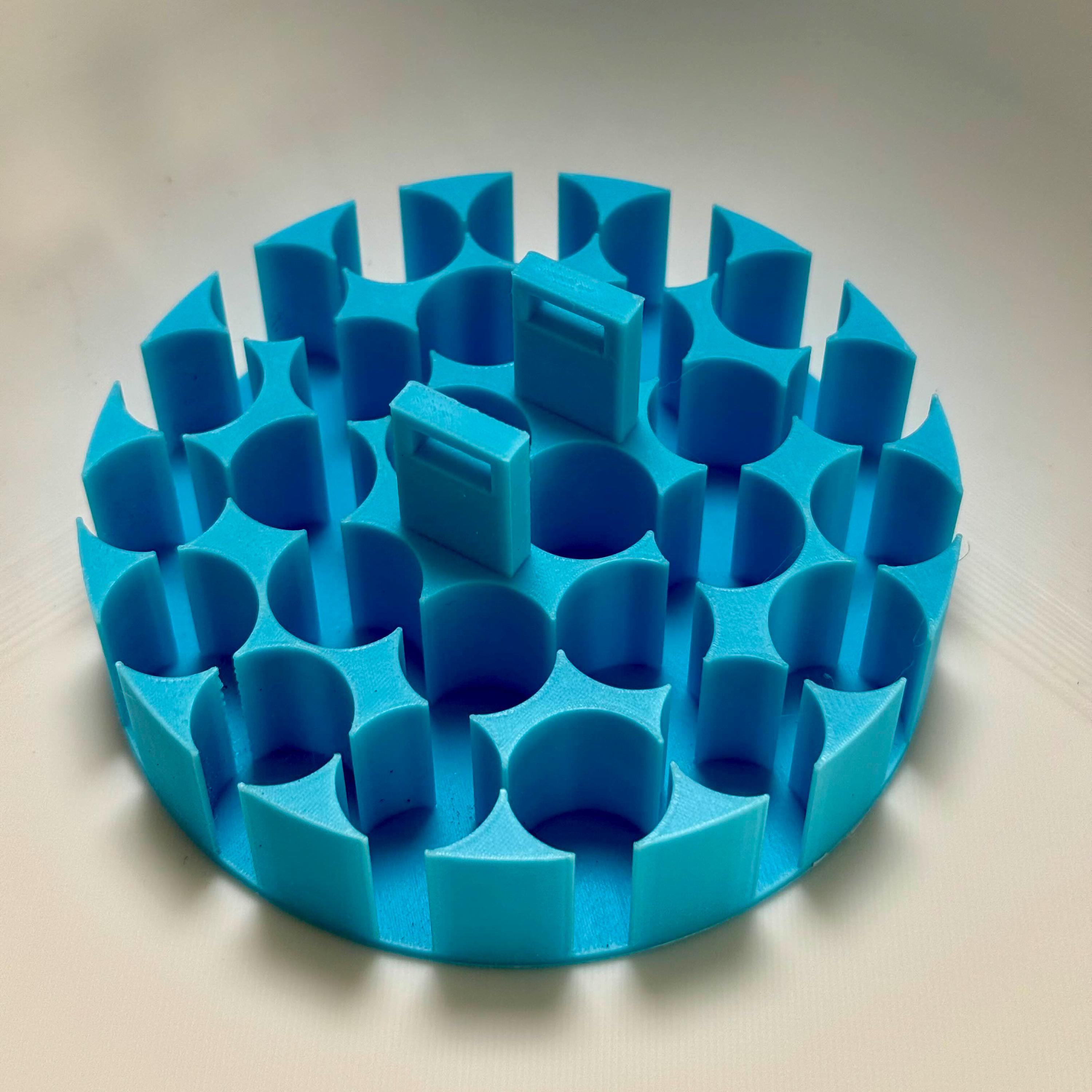 60 Vial Insert for Hydrapeak Food Jar | Storage Organizer for Peptides ...