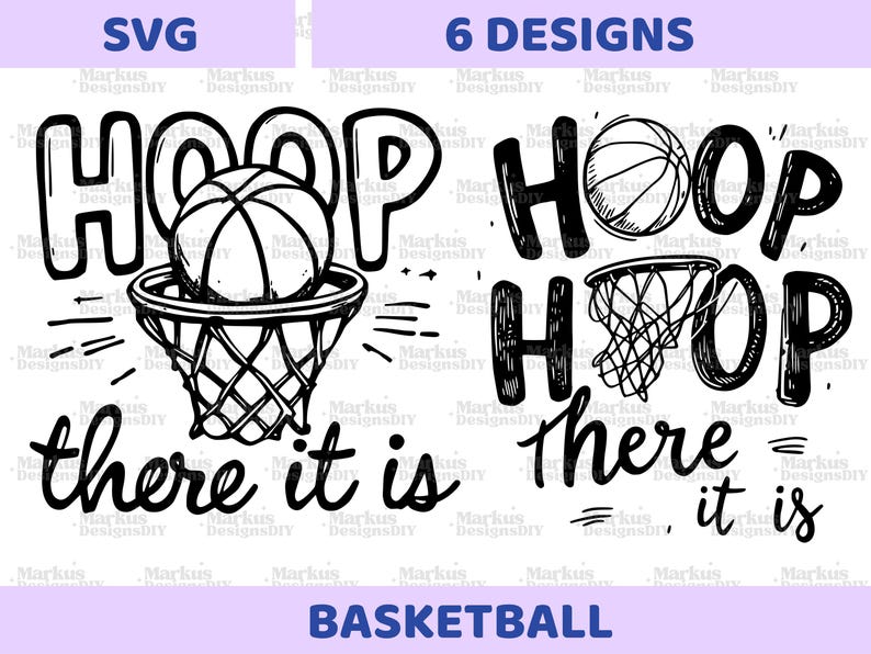 Hoop There It is SVG | Basketball Svg | Basketball Game Day Svg ...
