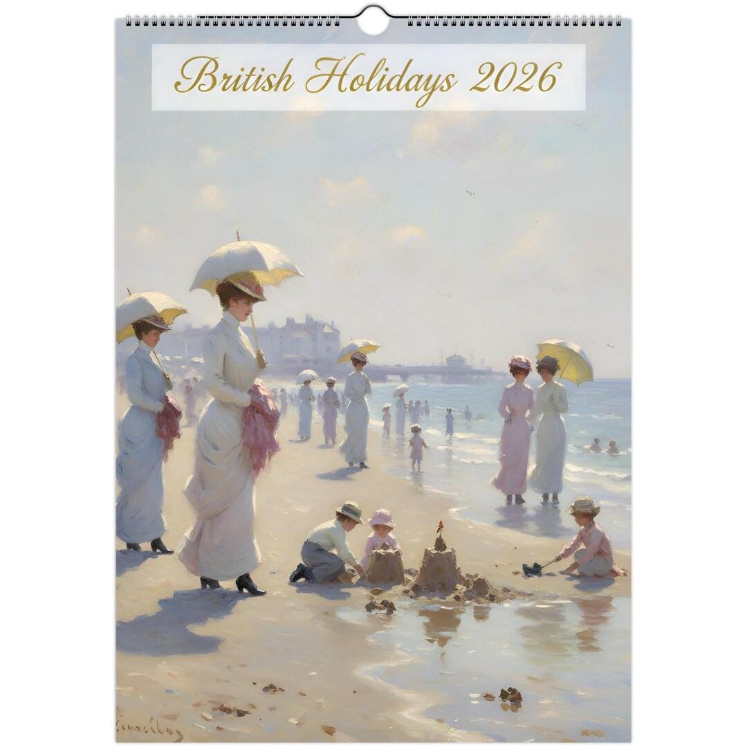 British Holidays Art Calendar – Collector’s Edition | Luxury Wall ...