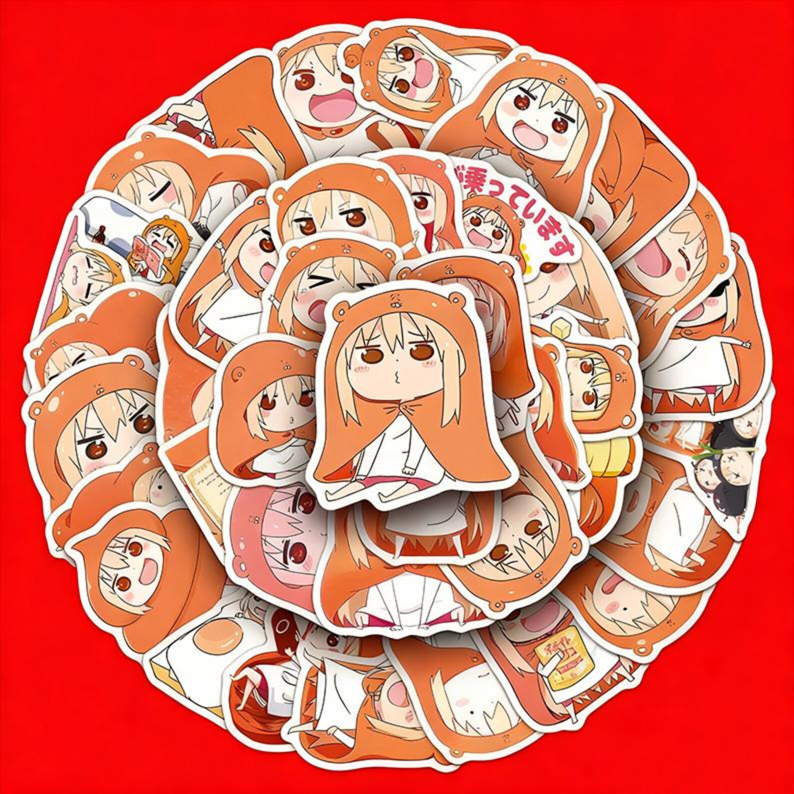 50pcs-himouto! Umaru-chan Stickers | Cute Kawaii Anime Vinyl Decals ...