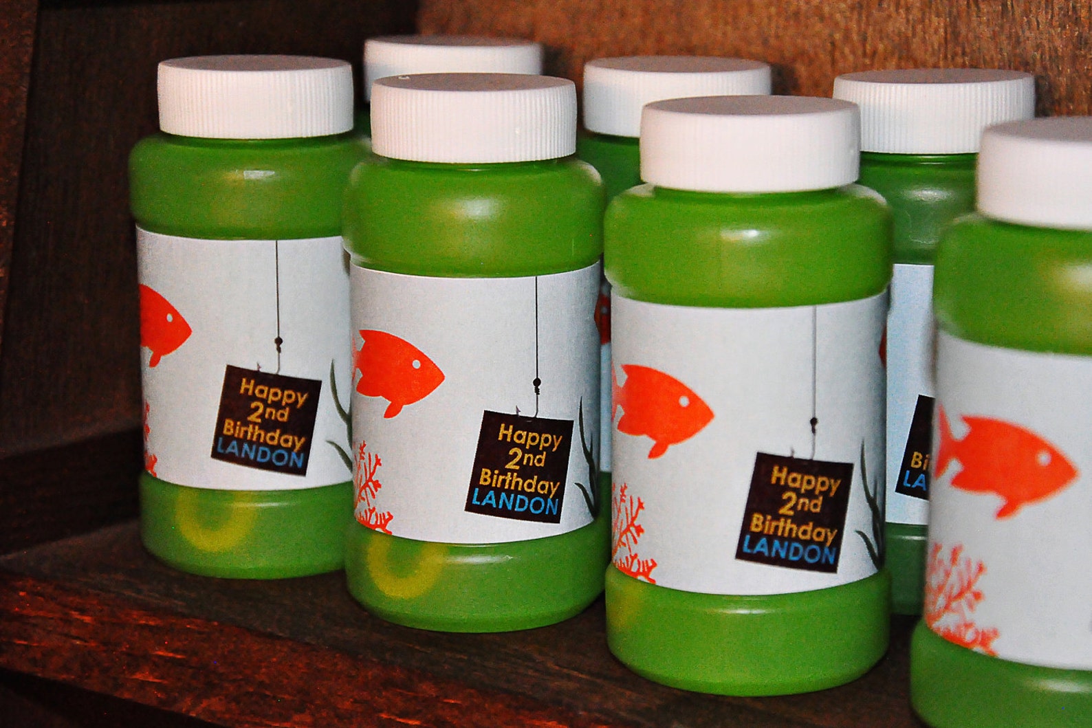 PRINTABLE BUBBLE LABELS Gone Fishing Little Fisherman Party - Etsy