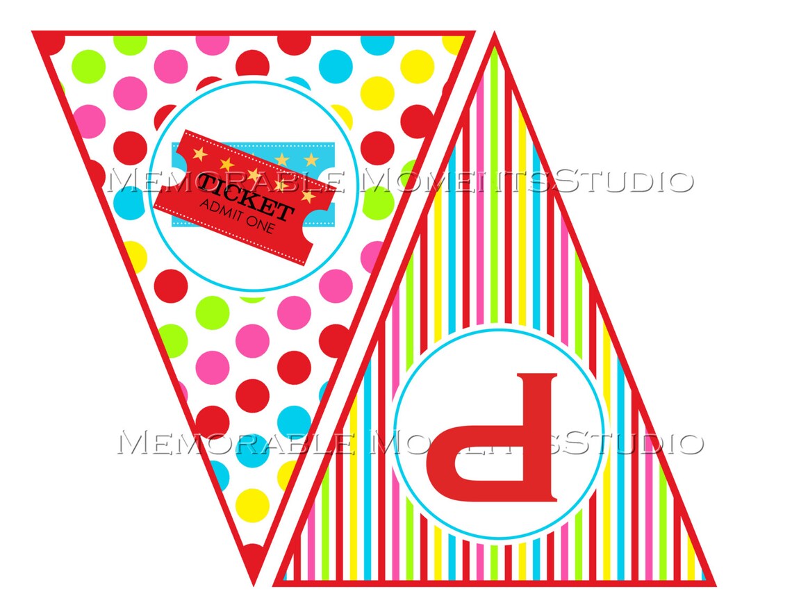 INSTANT DOWNLOAD Printable PRIZES Banner for Carnival or - Etsy