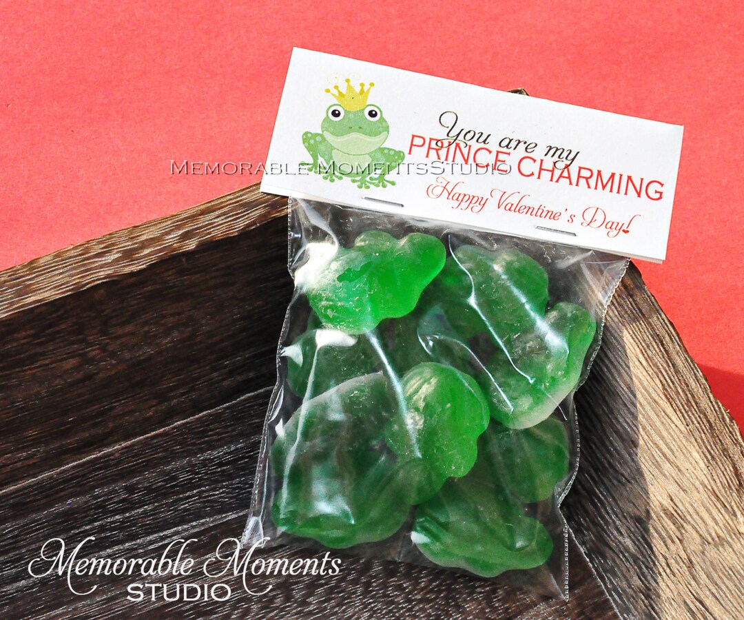 INSTANT DOWNLOAD Printable Candy Bag Labels Happy Valentine's Day ...