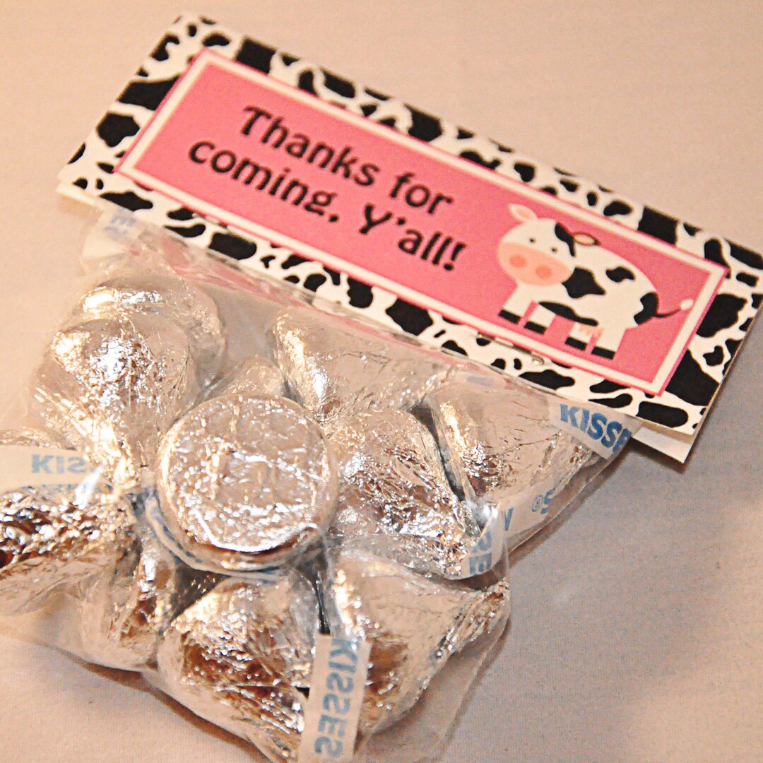 INSTANT DOWNLOAD Printable Candy Bag Labels Down on the Farm Collection ...