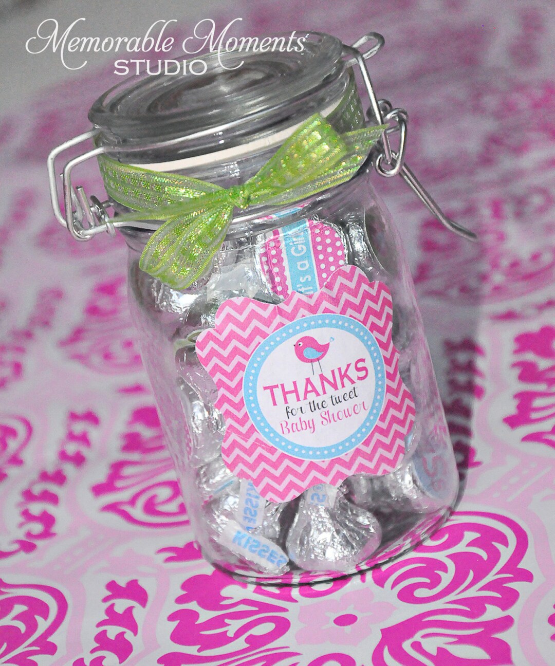 INSTANT DOWNLOAD Printable Birdie Favor Tags Tweet Bird Baby Shower ...